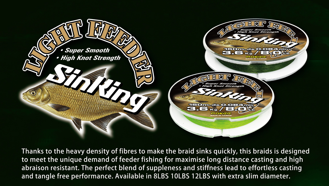 LIGHT FEEDER SINKING-Pokee Fishing Tackle Co., Ltd.
