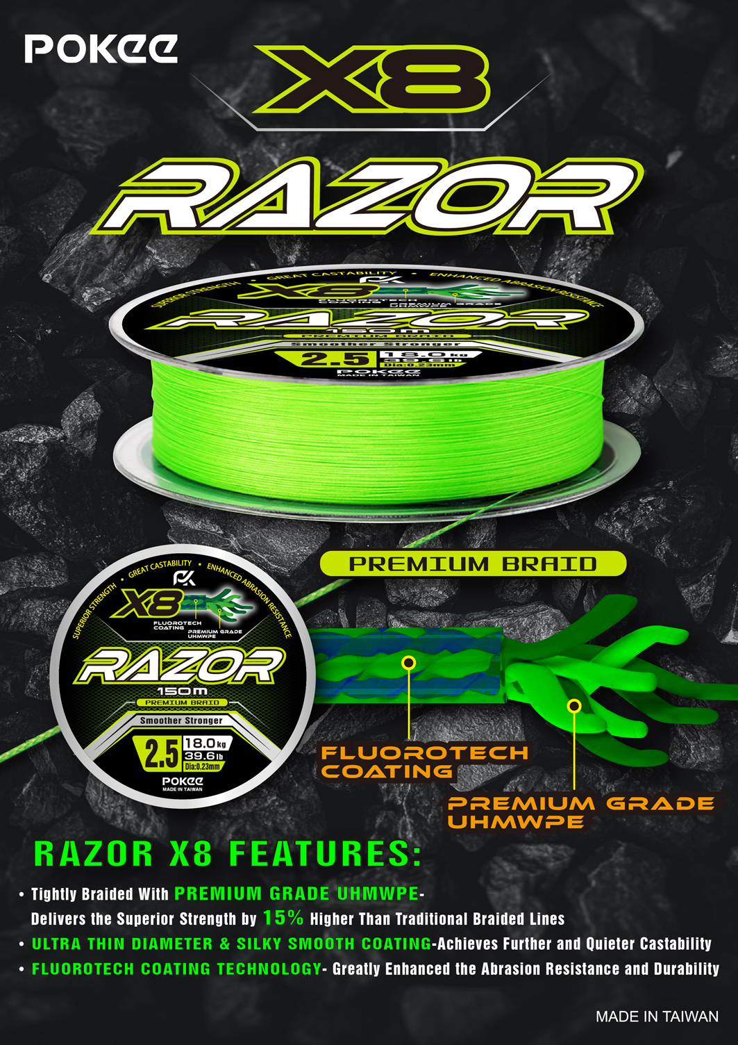 RAZOR-Pokee Fishing Tackle Co., Ltd.